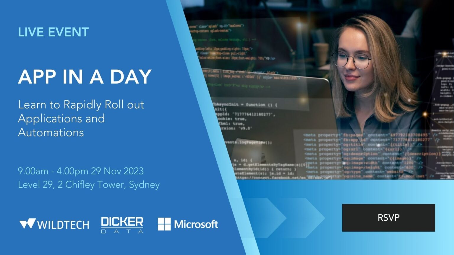 App in a day 29 Nov 2023 - Wild Tech